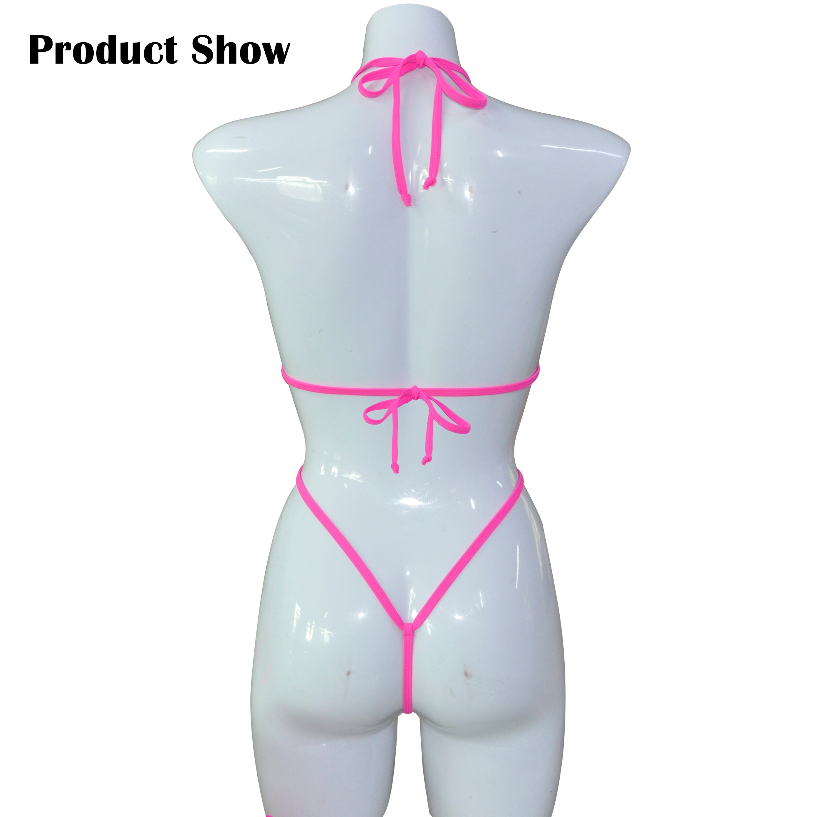 Fuchsia Slingshot Extreme Micro Sling Bikini G String Dancer Outfits Exotic – SHERRYLO Swimwear