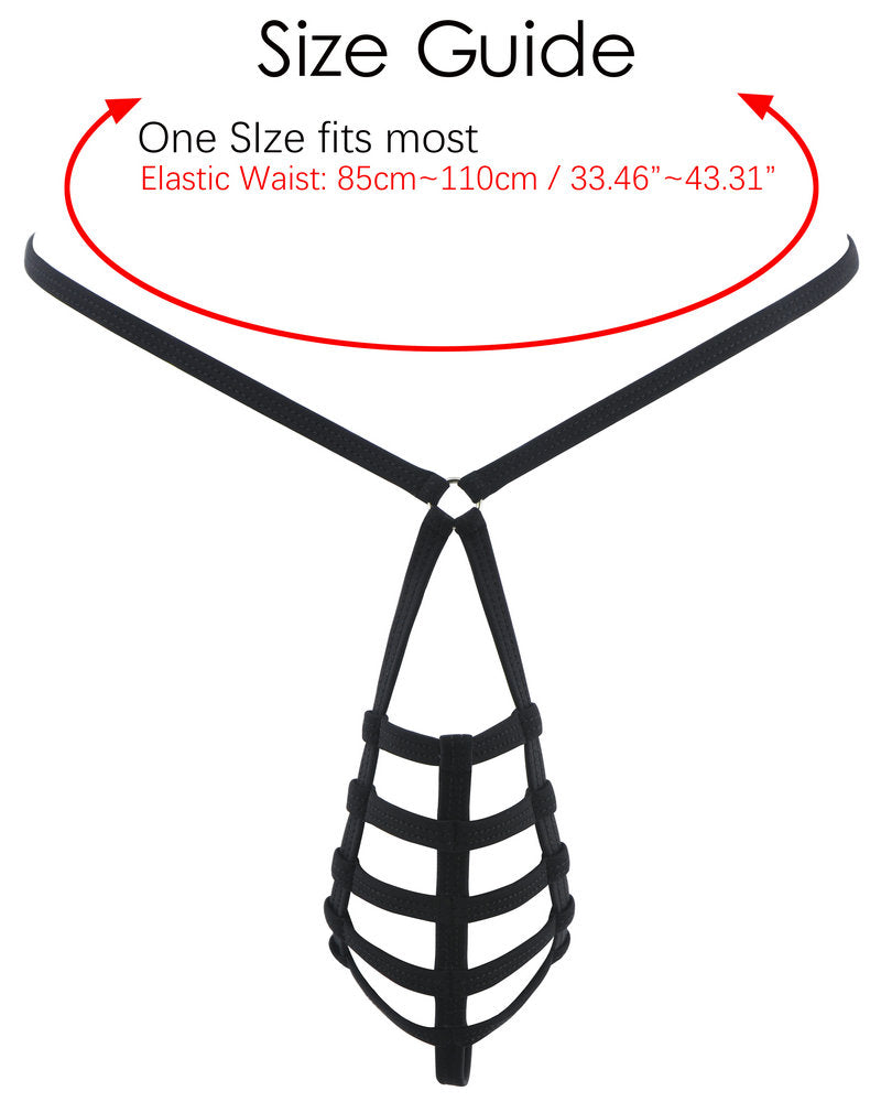 Cage Extreme String Bikini For Men Sexy Exotic G String &Thong ...