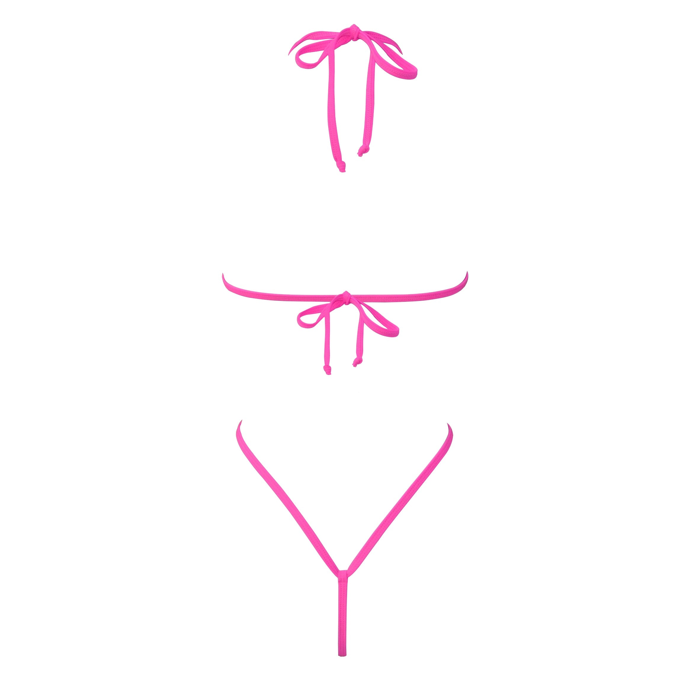 Fuchsia Slingshot Extreme Micro Sling Bikini G String Dancer Outfits Exotic – SHERRYLO Swimwear
